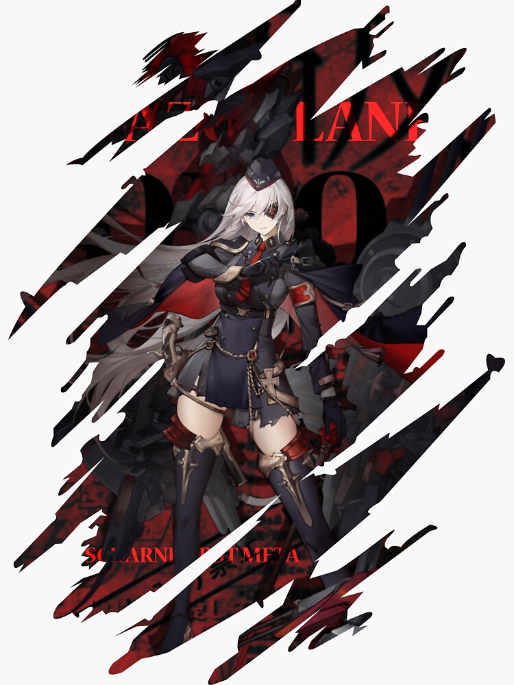 "Azur Lane. Scharnhorst META" Sticker for Sale by Bluecat200000 | Redbubble