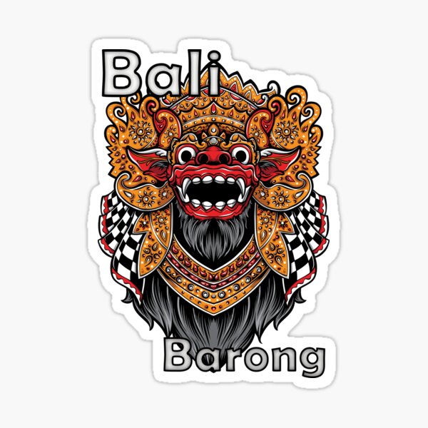 "Bali Barong" Sticker for Sale by aldo123 | Redbubble