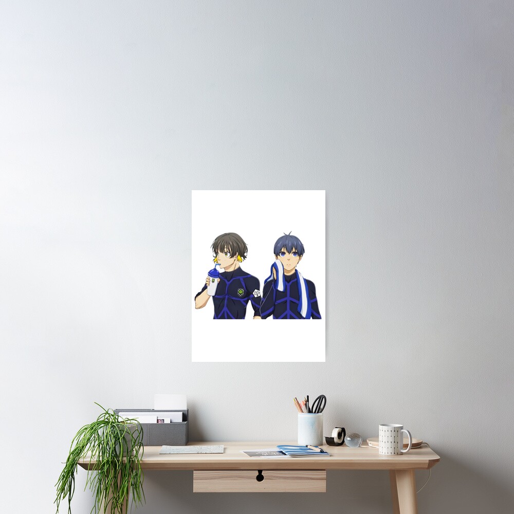 "Bachira and isagi best friends " Poster for Sale by ZORO-DESIGN ...