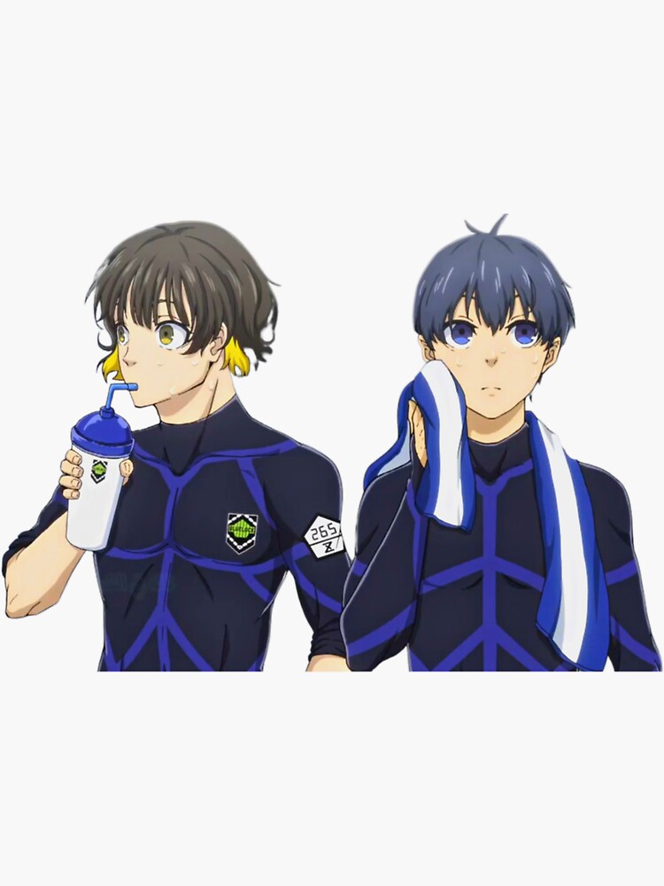 "Bachira and isagi best friends " Sticker for Sale by ZORO-DESIGN ...