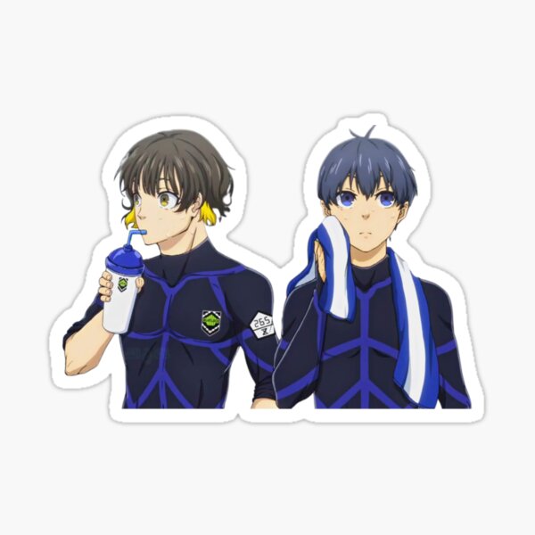 "Bachira and isagi best friends " Sticker for Sale by ZORO-DESIGN ...