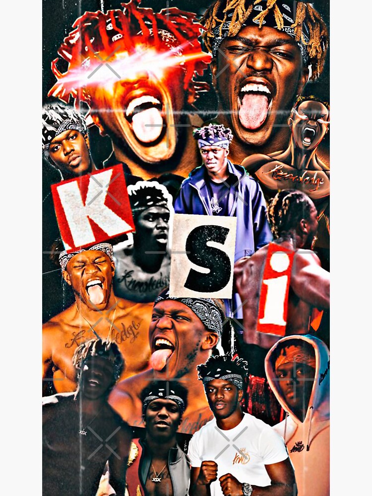 "KSI" Sticker for Sale by meme-stuff | Redbubble