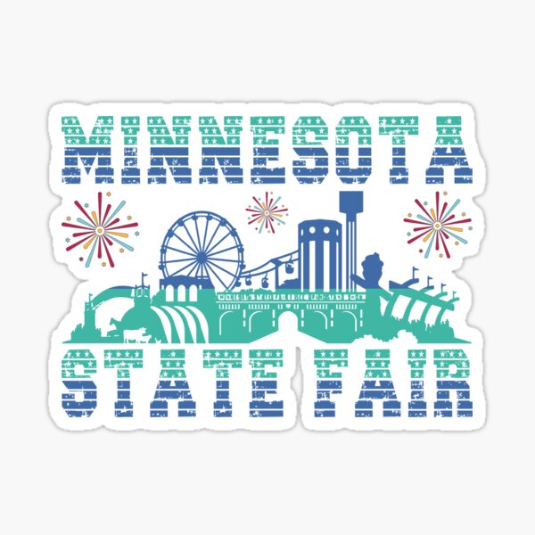 "Minnesota State Fair" Sticker for Sale by hafid0 | Redbubble