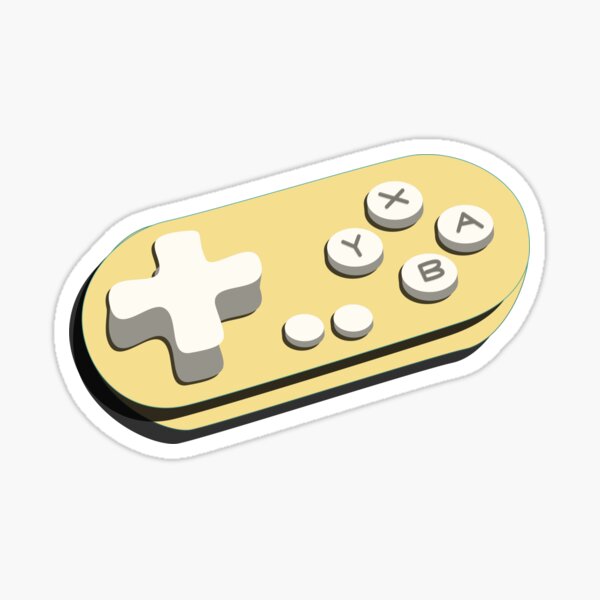 "Yellow Anki Remote" Sticker for Sale by DannyDraw | Redbubble