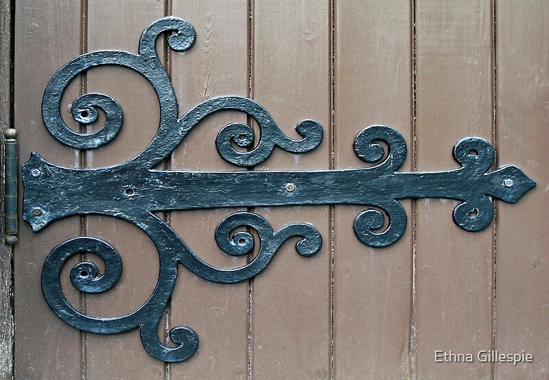 "Church Door Hinge " by Ethna Gillespie | Redbubble