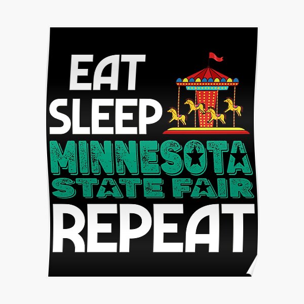 "Minnesota State Fair" Poster for Sale by hafid0 | Redbubble