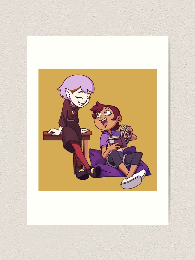 "Lumity | The Owl House" Art Print for Sale by artnchfck | Redbubble