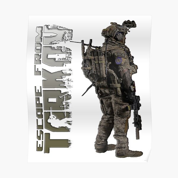"Escape From Tarkov " Poster for Sale by Amyy-parker | Redbubble