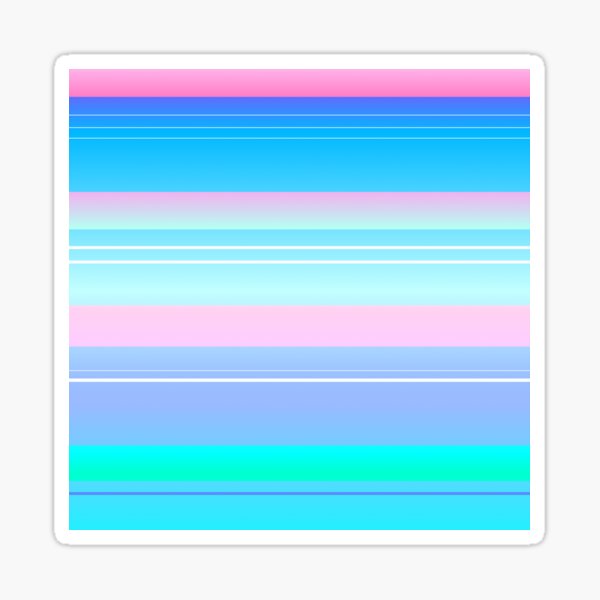 "Blue pink palette pattern | Blue pink color combination" Sticker for ...