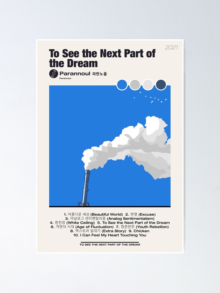 "To See the Next Part of the Dream PARANNOUL tracklist & poster" Poster ...