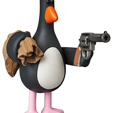 "Feathers Mcgraw - Chicken Funny" Sticker for Sale by RowdyRanchCo ...
