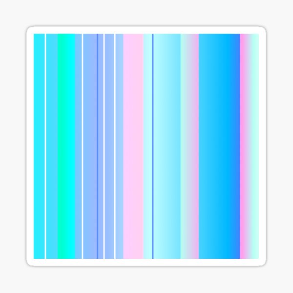 "Blue pink palette pattern | Blue pink color combination" Sticker for ...
