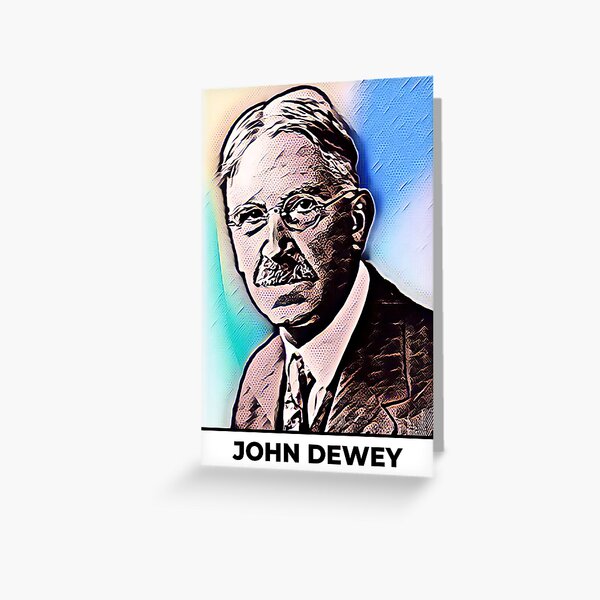 "John Dewey Art | John Dewey Portrait | John Dewey Artwork " Greeting ...