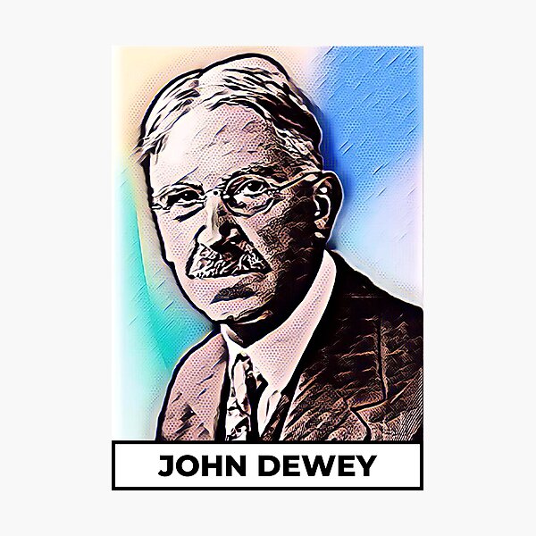 "John Dewey Art | John Dewey Portrait | John Dewey Artwork " Photographic Print for Sale by ...