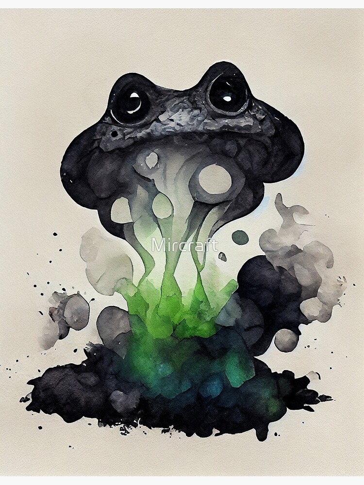 "Magic toad" Poster for Sale by Mircraft | Redbubble