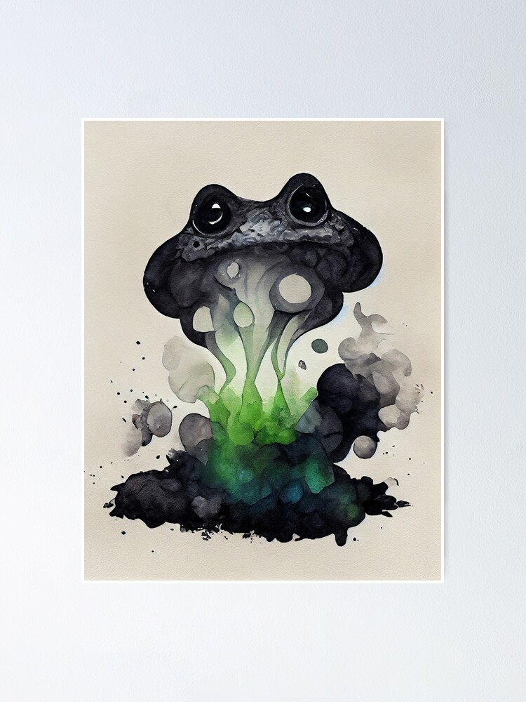 "Magic toad" Poster for Sale by Mircraft | Redbubble