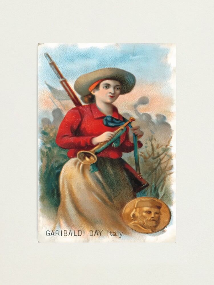 Lámina fotográfica «Garibaldi Day, Italia, de la serie Holidays (N80) para cigarrillos de la ...