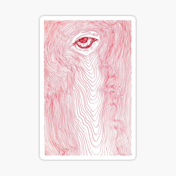 "abstract, eye, red, lines, trippy, aesthetic, geometric, minimalist ...
