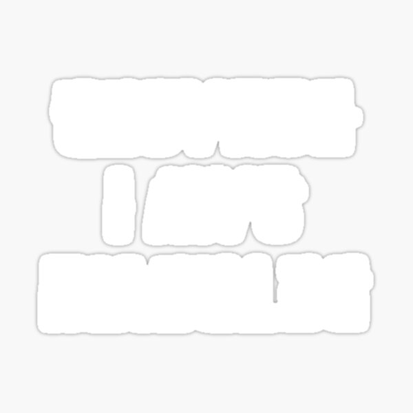 "Because I was Inverted" Sticker for Sale by BeUniqueMe | Redbubble