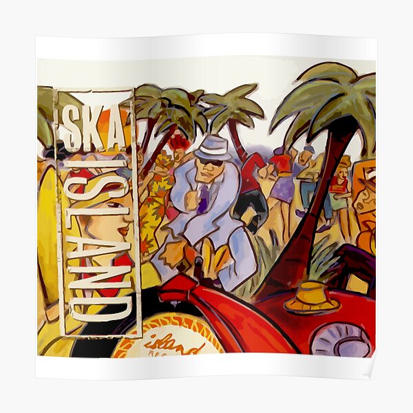 "SKA- Island " Poster for Sale by OttoIsaksson | Redbubble