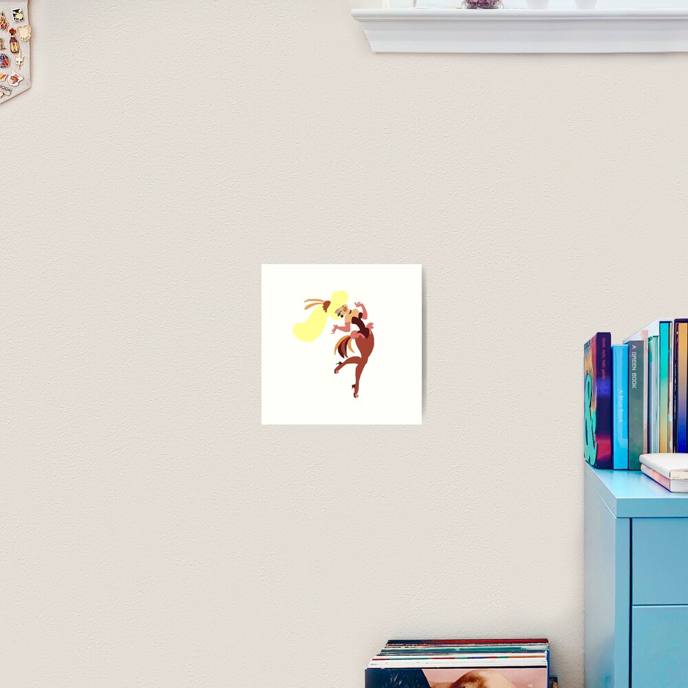 "Goldie [Rock-a-doodle]" Art Print by annahallo34 | Redbubble