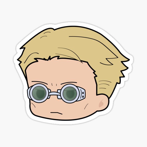 "Kento Nanami" Sticker for Sale by whiteasters | Redbubble