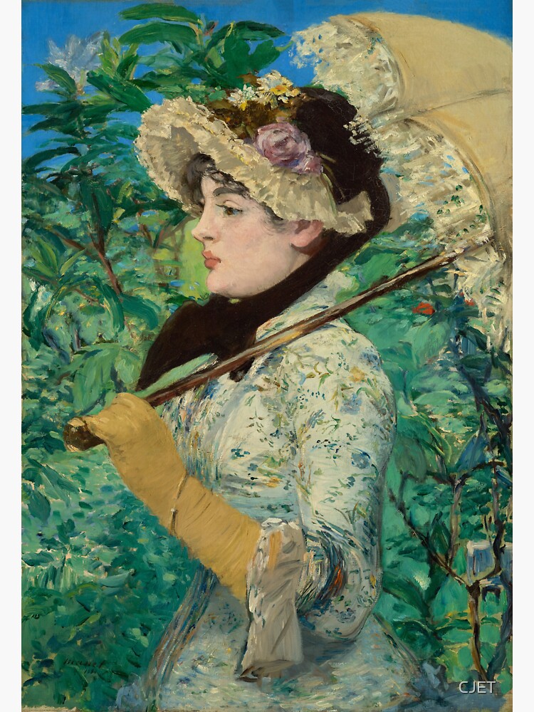 "Jeanne (Spring) | Edouard Manet | 1881 French Impressionism Art ...