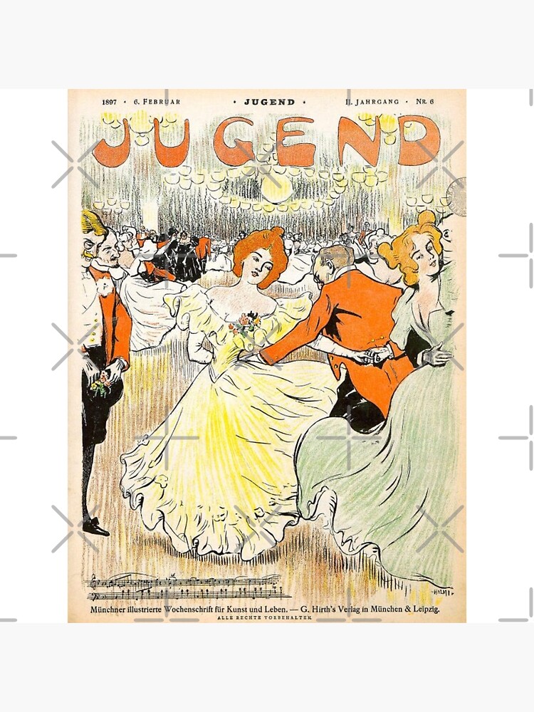 "Jugend Art Deco Vintage Woman " Poster for Sale by artemisxluna89 ...