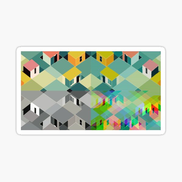 "Bad Reception" Sticker for Sale by LucasCat | Redbubble