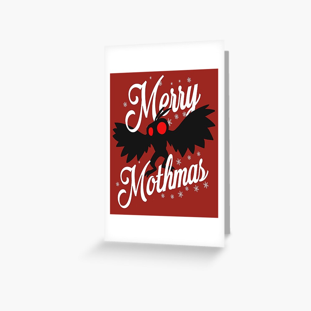 "Cute Mothman Christmas Merry Mothmas Mothman Santa Ugly Christmas ...
