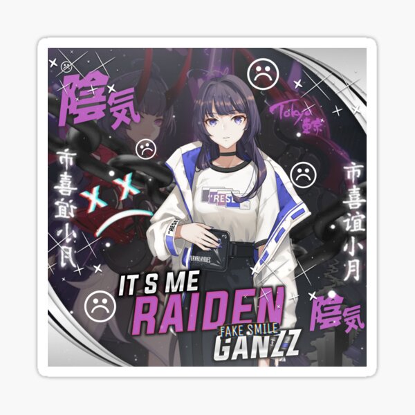 "Aesthetic Raiden Mei - Honkai Impact " Sticker for Sale by Obbadsimo ...