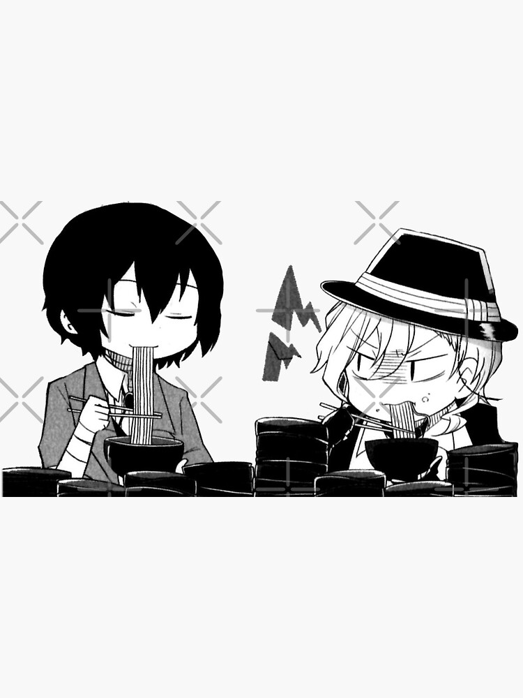 "Dazai & Chuuya Skk Wan- Bungou Stray Dogs" Sticker for Sale by koifins ...