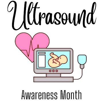 "Ultrasound Awareness Month October 2022" Greeting Card for Sale by ...