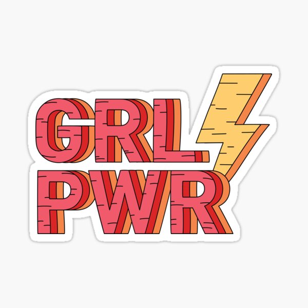 "girl power, Red Melting Rose stickers, Cthulhu Girlfriend" Sticker for ...