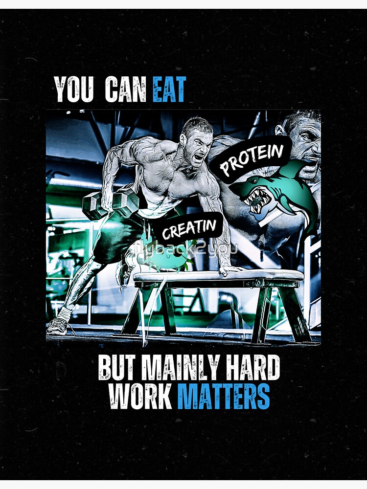 "Mainly Hard Work Matters" Sticker for Sale by flyback2you | Redbubble