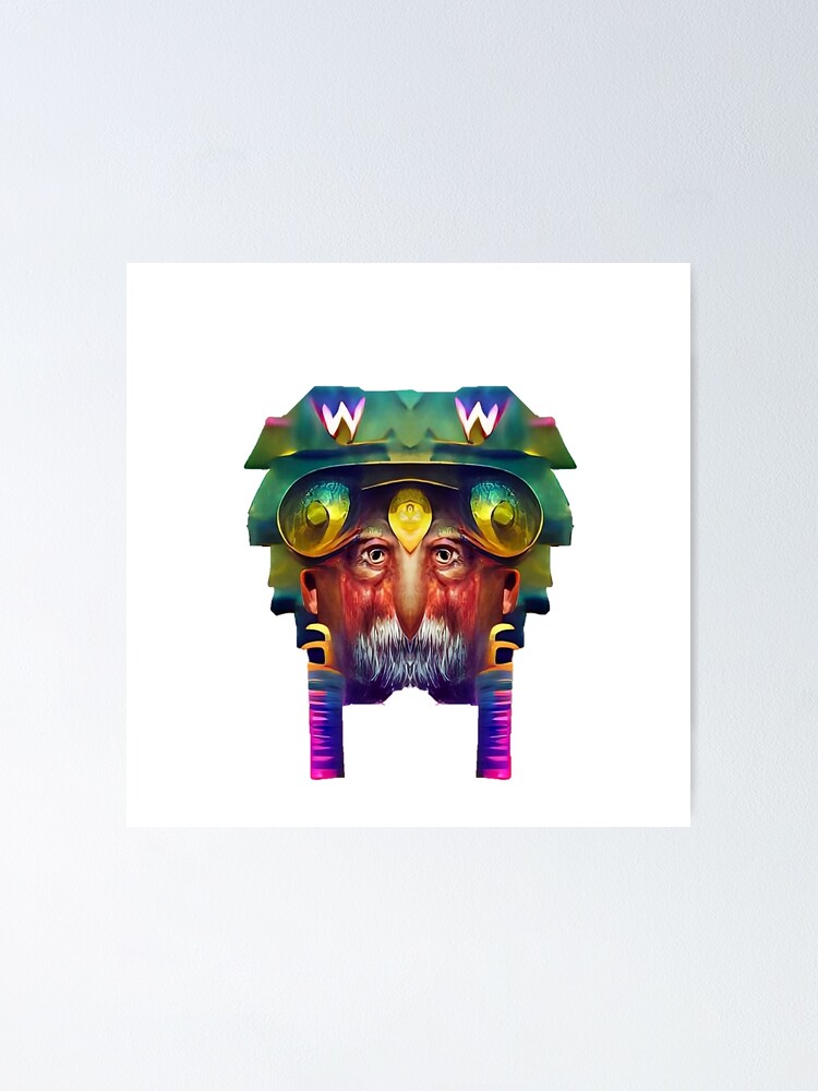 "Water Master Mask" Poster for Sale by Byterra-Artech | Redbubble