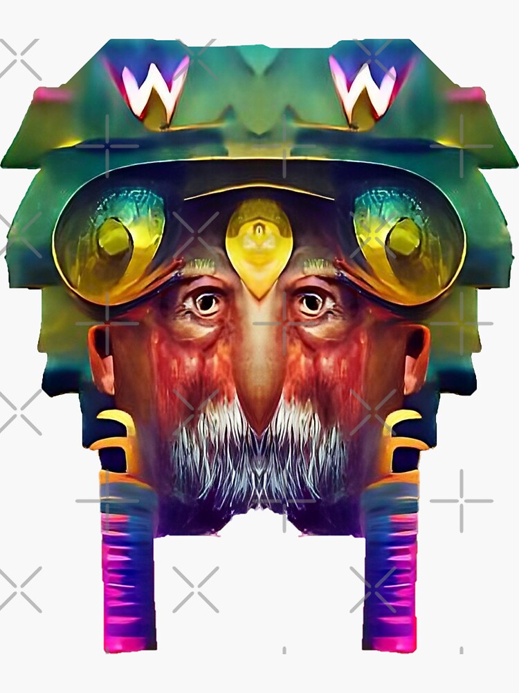 "Water Master Mask" Sticker for Sale by Byterra-Artech | Redbubble