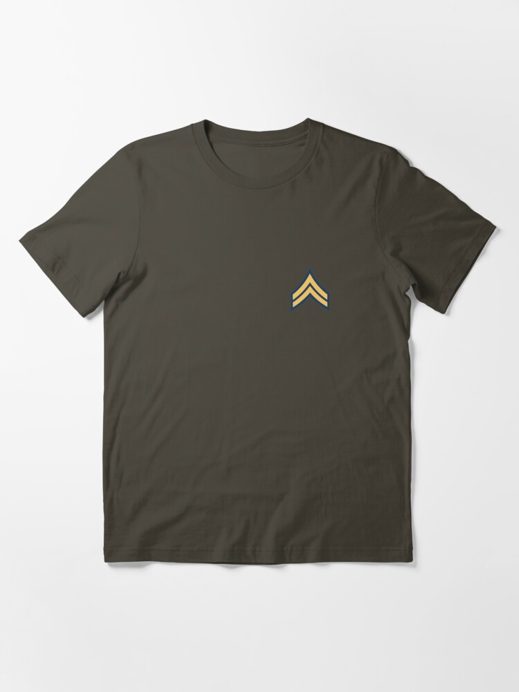 "US Army Corporal" T-shirt for Sale by bumblethebee | Redbubble | us ...