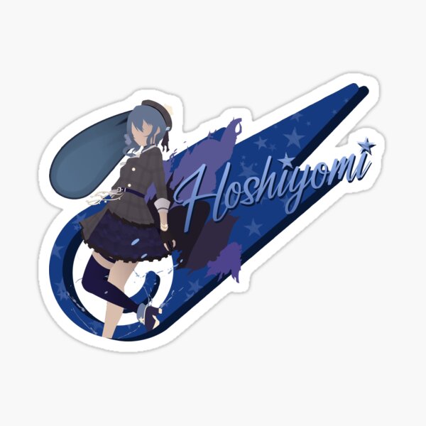 "Hololive Hoshimachi Suisei Hoshiyomi Fan Name Minimalistic" Sticker ...