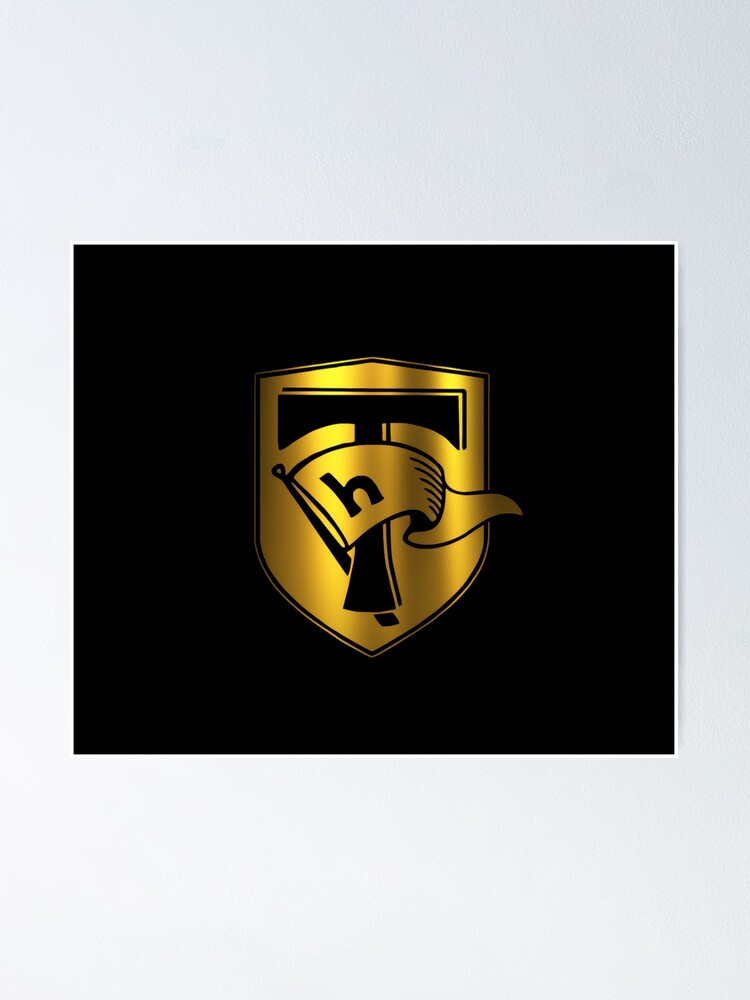" Golden Torcida Split" Poster for Sale by vectorfootball | Redbubble
