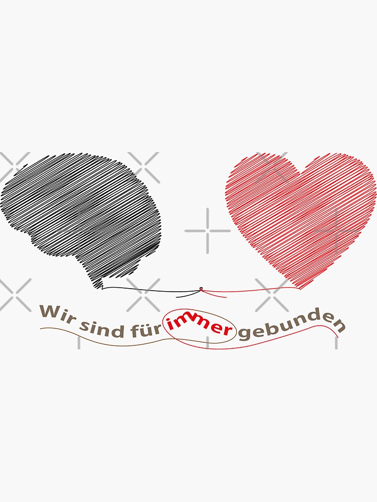 "We are bound forever" Sticker for Sale by Tarsalla | Redbubble