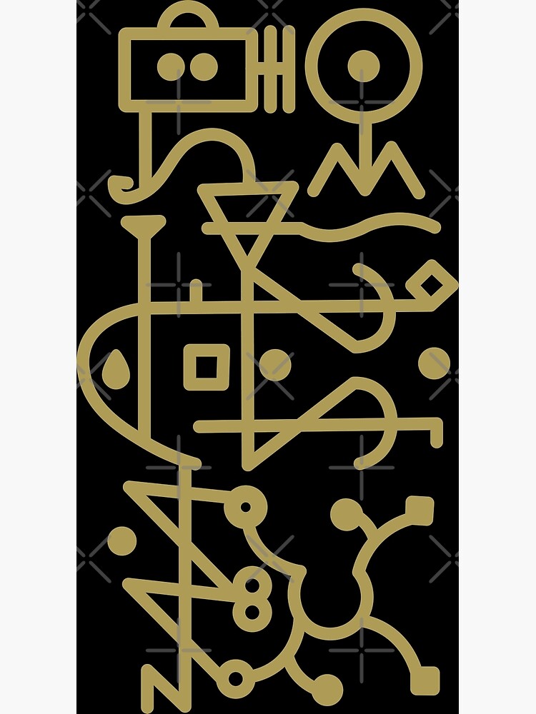 "Dont hug me im scared. ( dhmis ) leslie's book design patch" Art Print ...