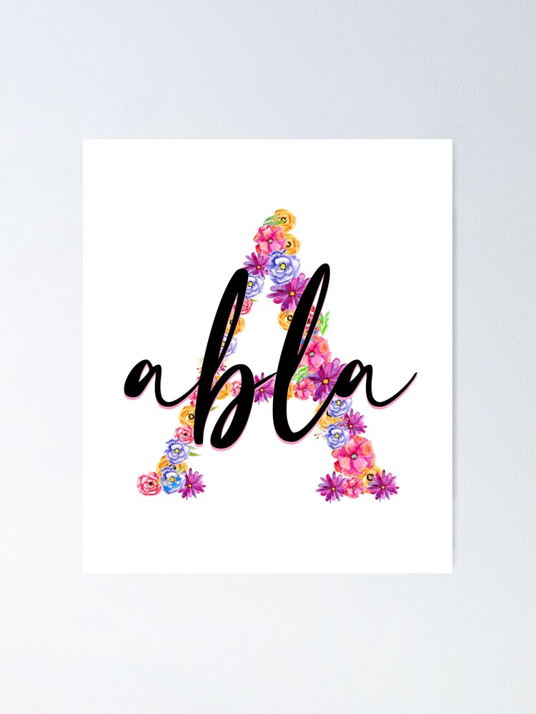 Póster «Nombre Abla - El significado del nombre Abla es completo.» de ...