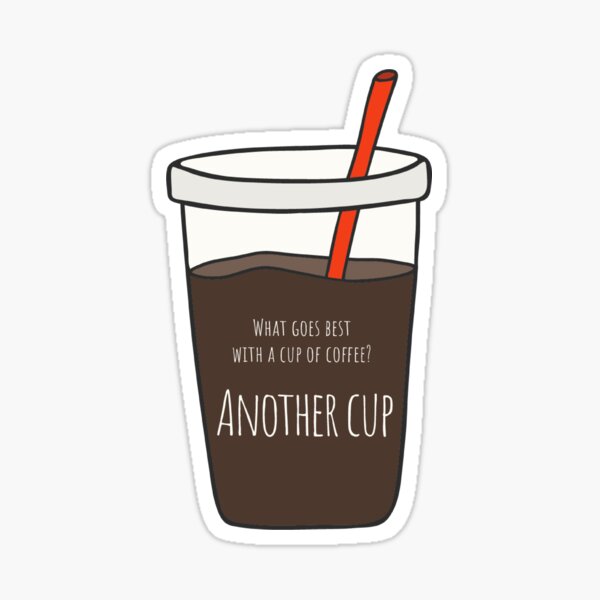 "Winter and Christmas Drink: Black Coffee in Disposable Cup with Red ...