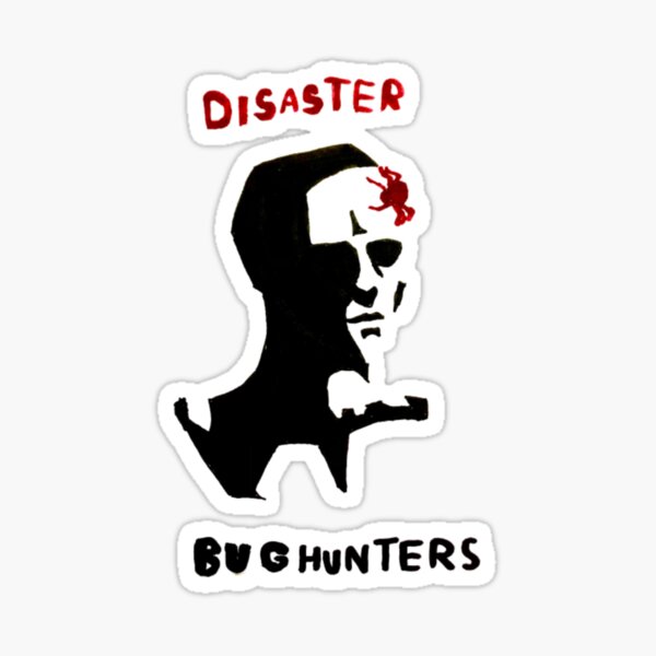 "Disaster Bug Hunters of Kuwait " Sticker for Sale by bigswea | Redbubble