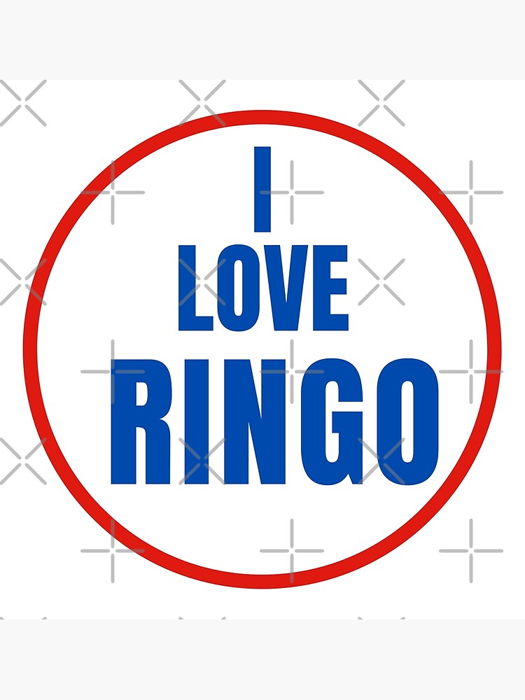 ""I Love Ringo" Vintage Beatles" Photographic Print for Sale by ...