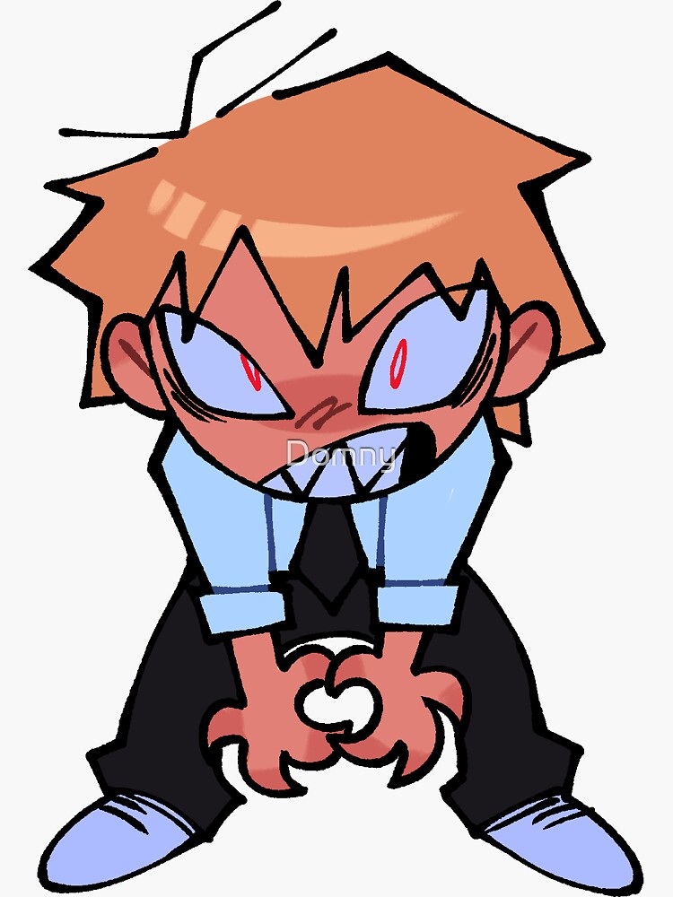 "Chain Saw Man | Denji" Sticker for Sale by Domny | Redbubble