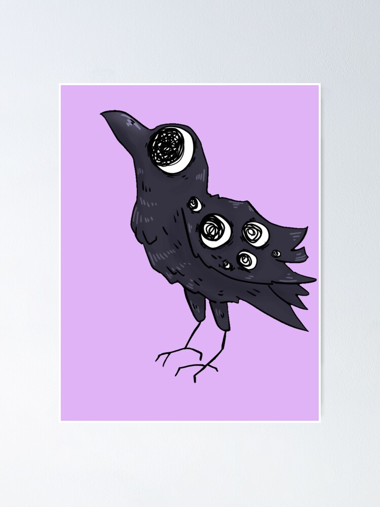 "Mutant Raven" Poster for Sale by Skryble | Redbubble