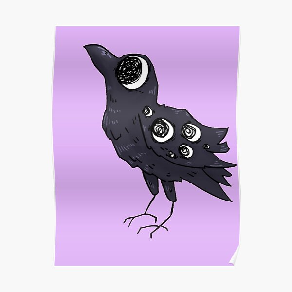 "Mutant Raven" Poster for Sale by Skryble | Redbubble