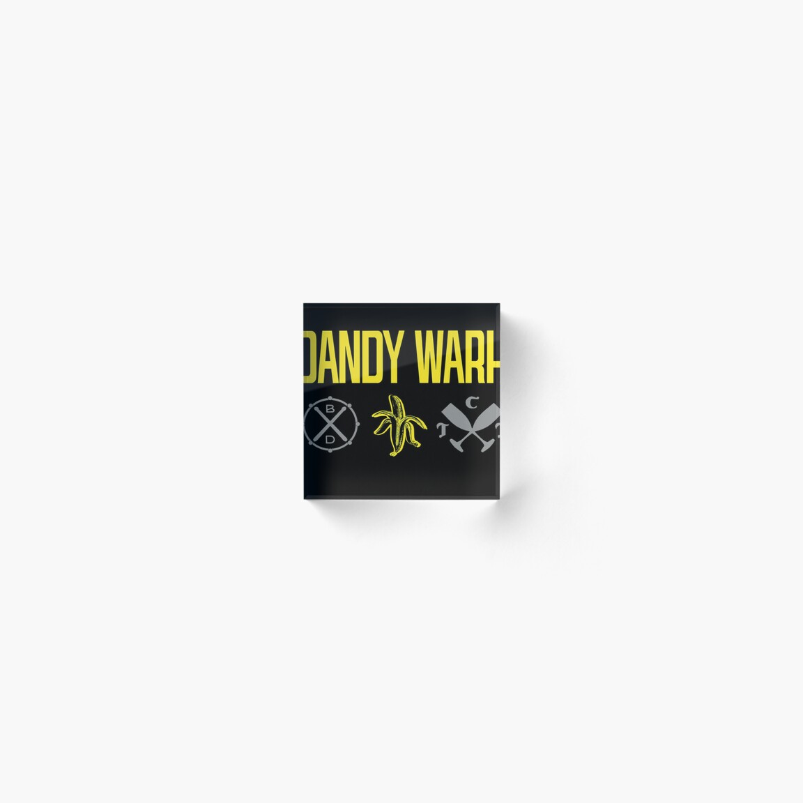 "The Dandy Warhols - Ikonengrafik, Originalillustration für die ...